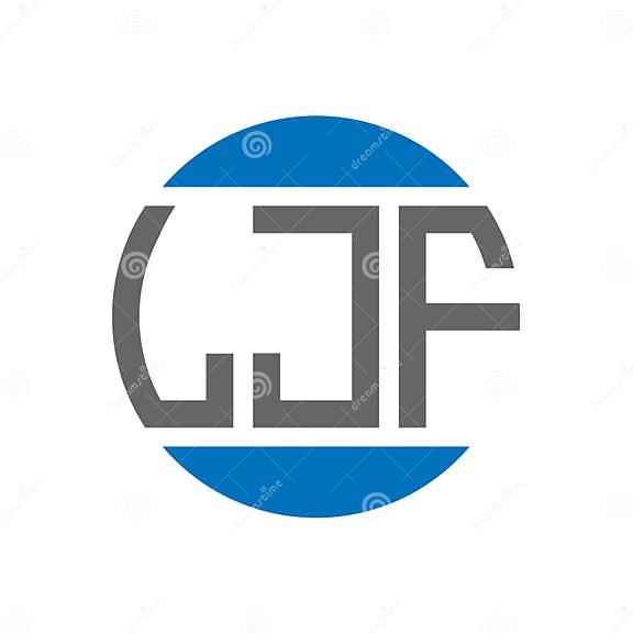 LJF Letter Logo Design on White Background. LJF Creative Initials ...