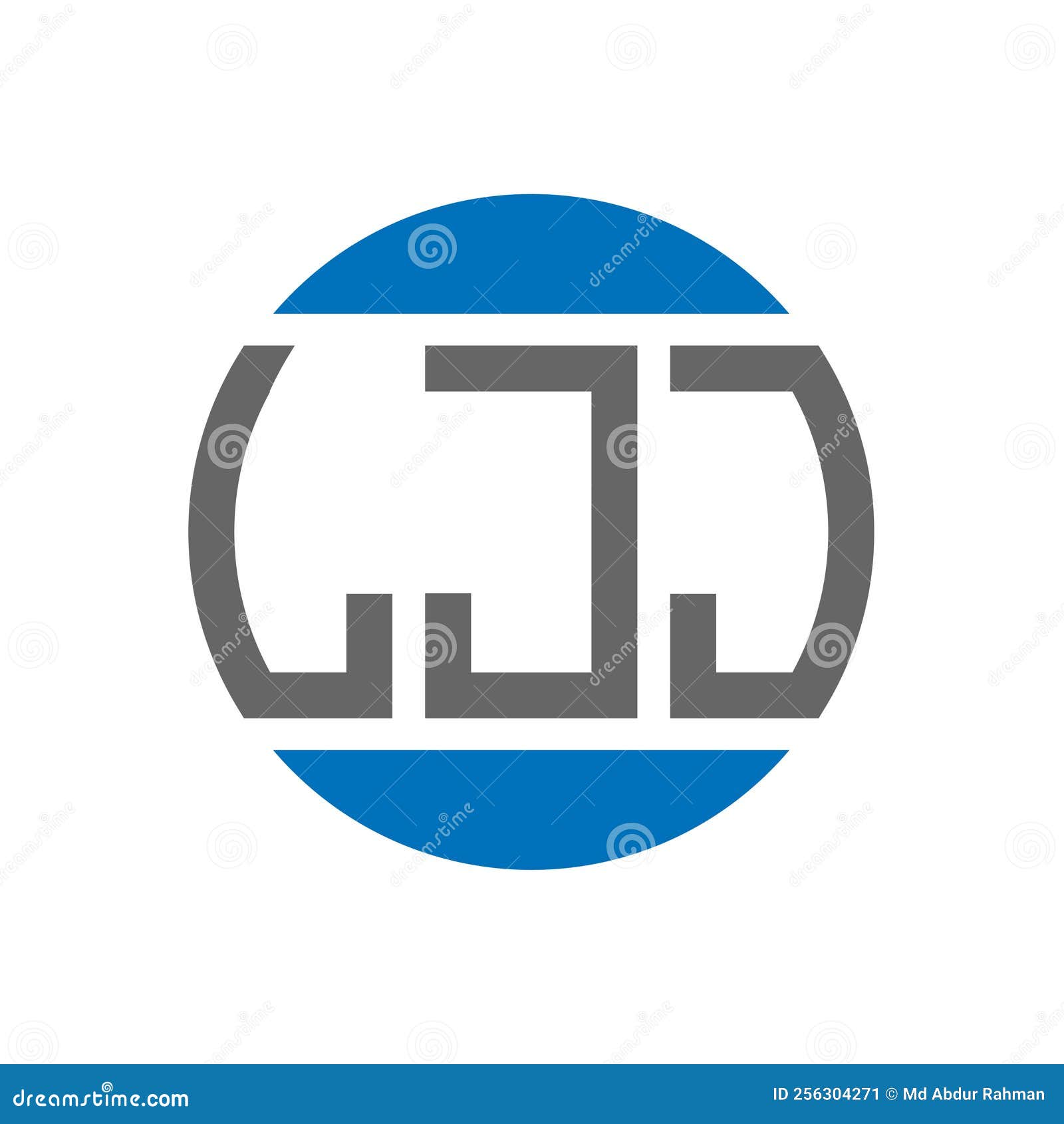 LJJ Letter Logo Design on White Background. LJJ Creative Initials ...