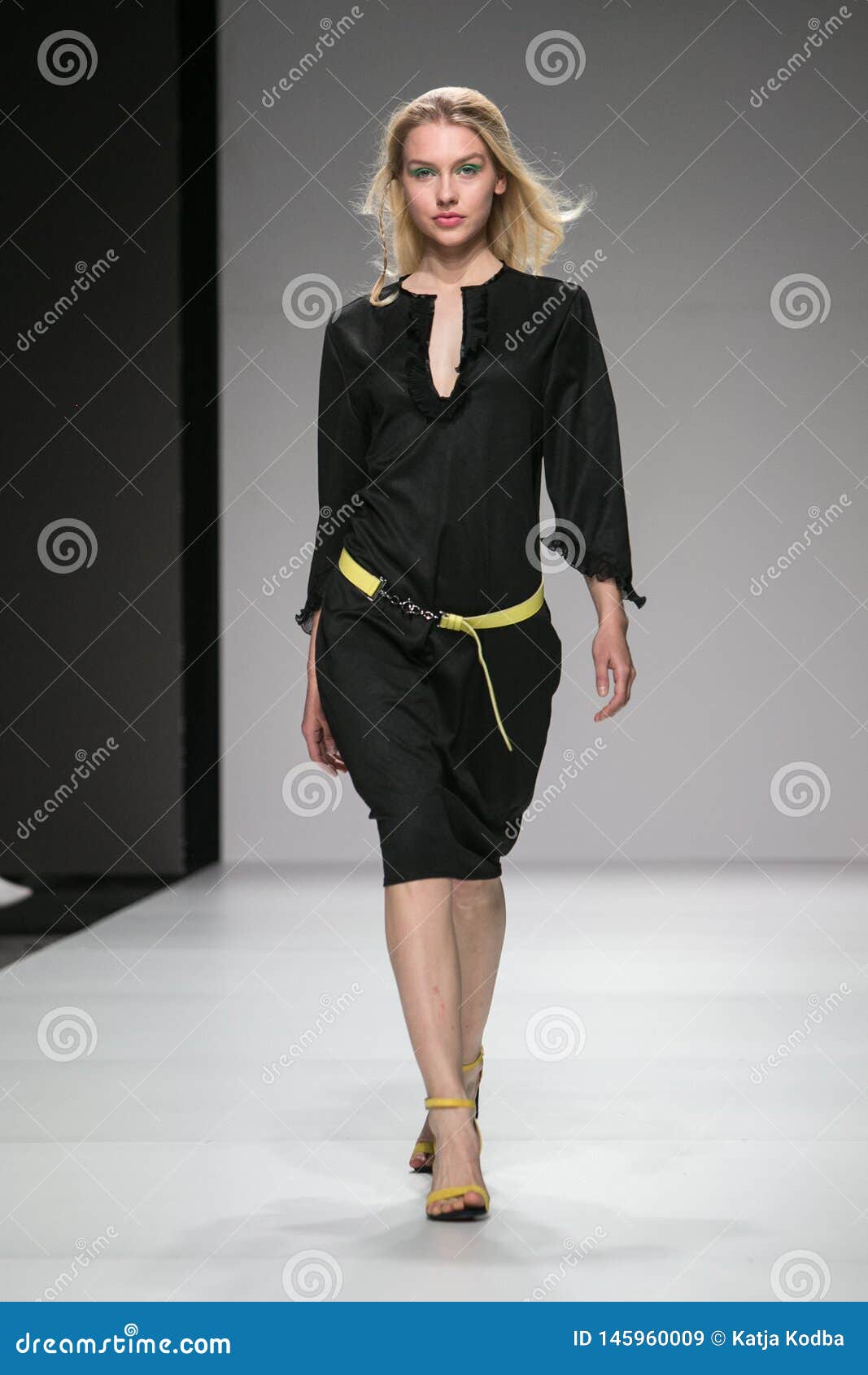 Ljubljana, Slovenia / Slovenia - APRIL 01 2019: Fashion Week LJFW ... Ljubljana, Slovenia / Slovenia - APRIL 01 2019: Fashion Week LJFW ...
