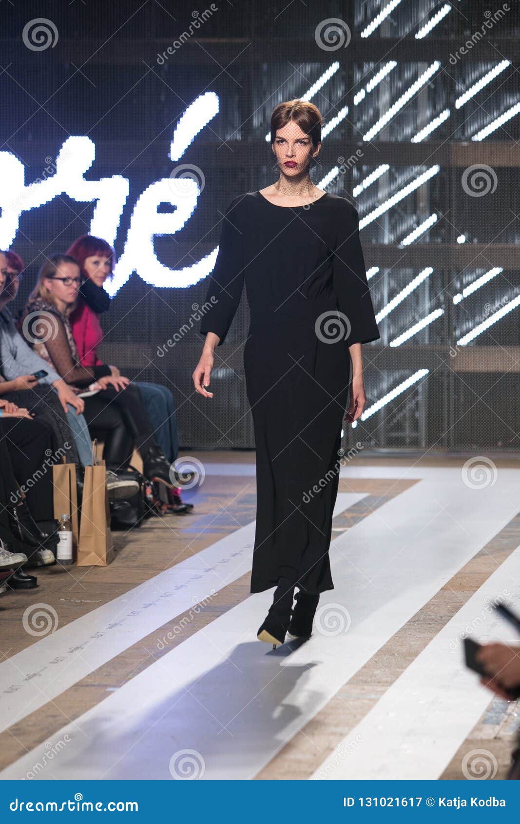 Ljubljana, Slovenia / Slovenia - NOVEMBER 05 2018: Fashion Week LJFW ... Ljubljana, Slovenia / Slovenia - NOVEMBER 05 2018: Fashion Week LJFW ...
