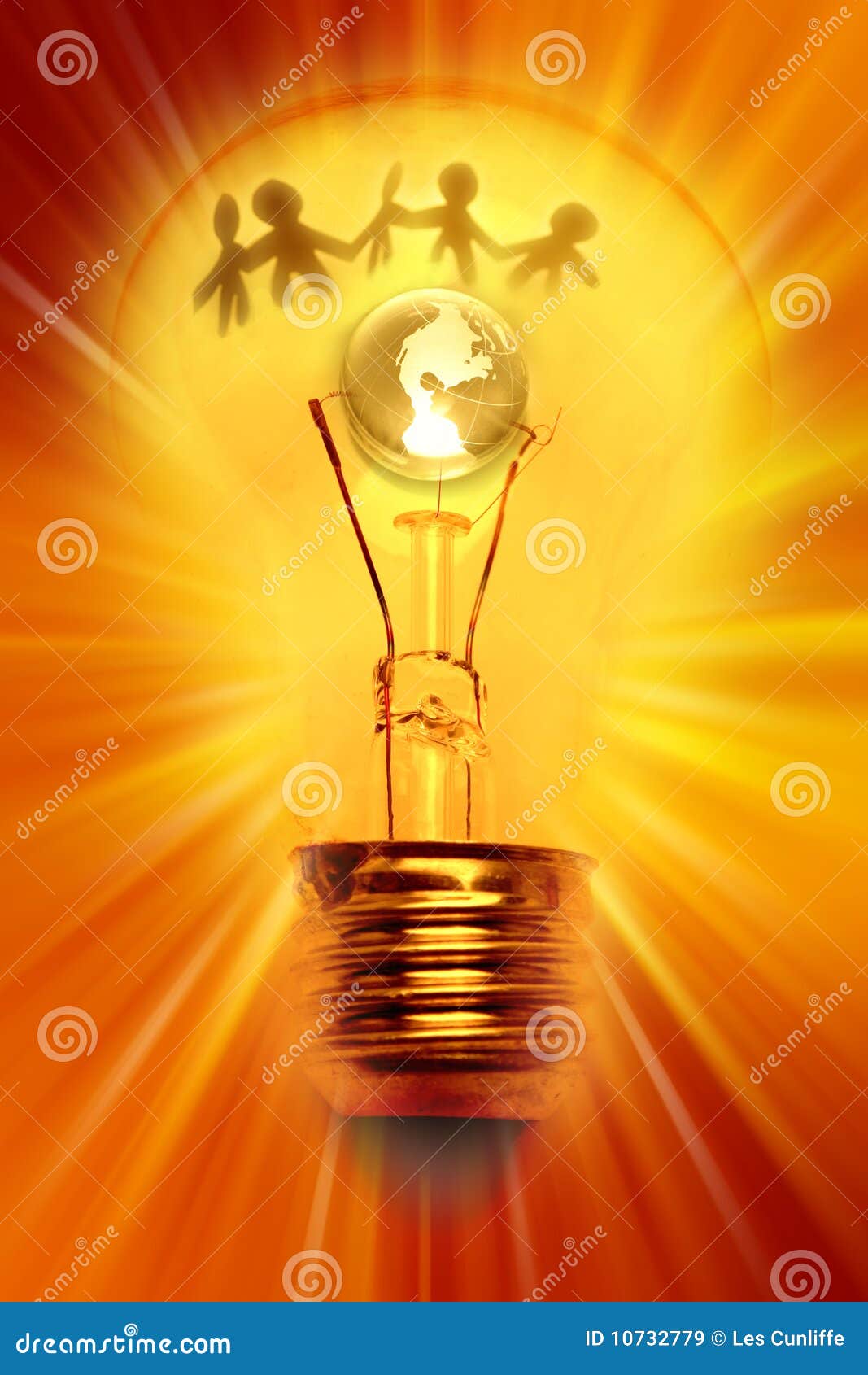 Ljus idé fotografering för bildbyråer. Bild av kontakter - 10732779