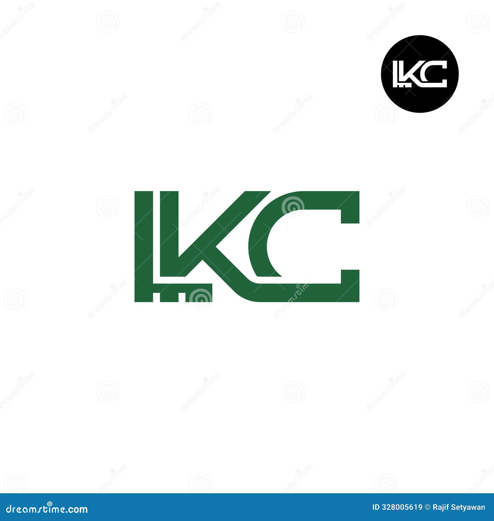 LKC Logo Letter Monogram Design Stock Vector - Illustration of ...