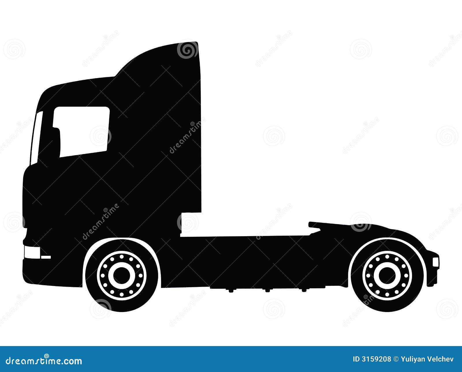 LKW-Vektor vektor abbildung. Illustration von fracht, versand - 3159208