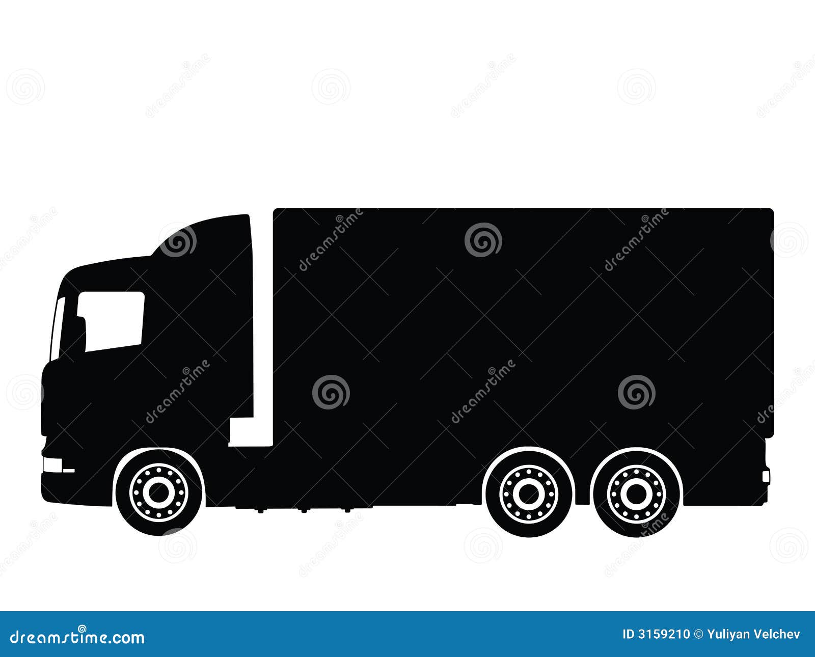 LKW-Vektor vektor abbildung. Illustration von getrennt - 3159210