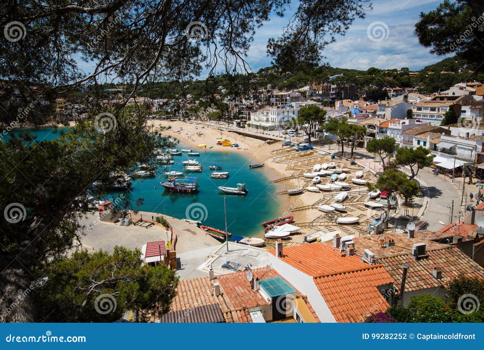 LlaFranc, España fotografía editorial. Imagen de pesca - 99282252