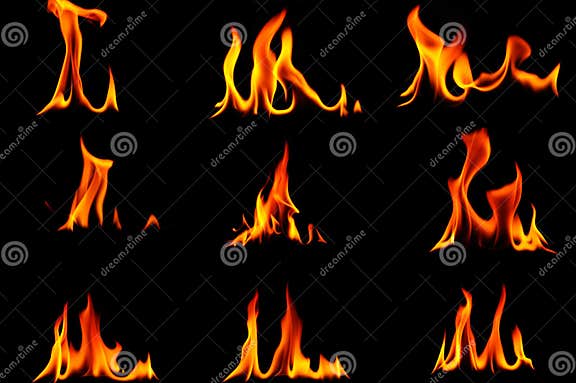 Llama ardiente imagen de archivo. Imagen de nueve, porcelana - 12713787