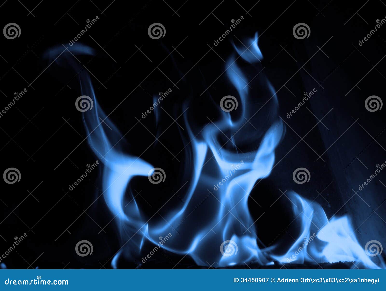 Llama azul imagen de archivo. Imagen de negro, imagen - 34450907