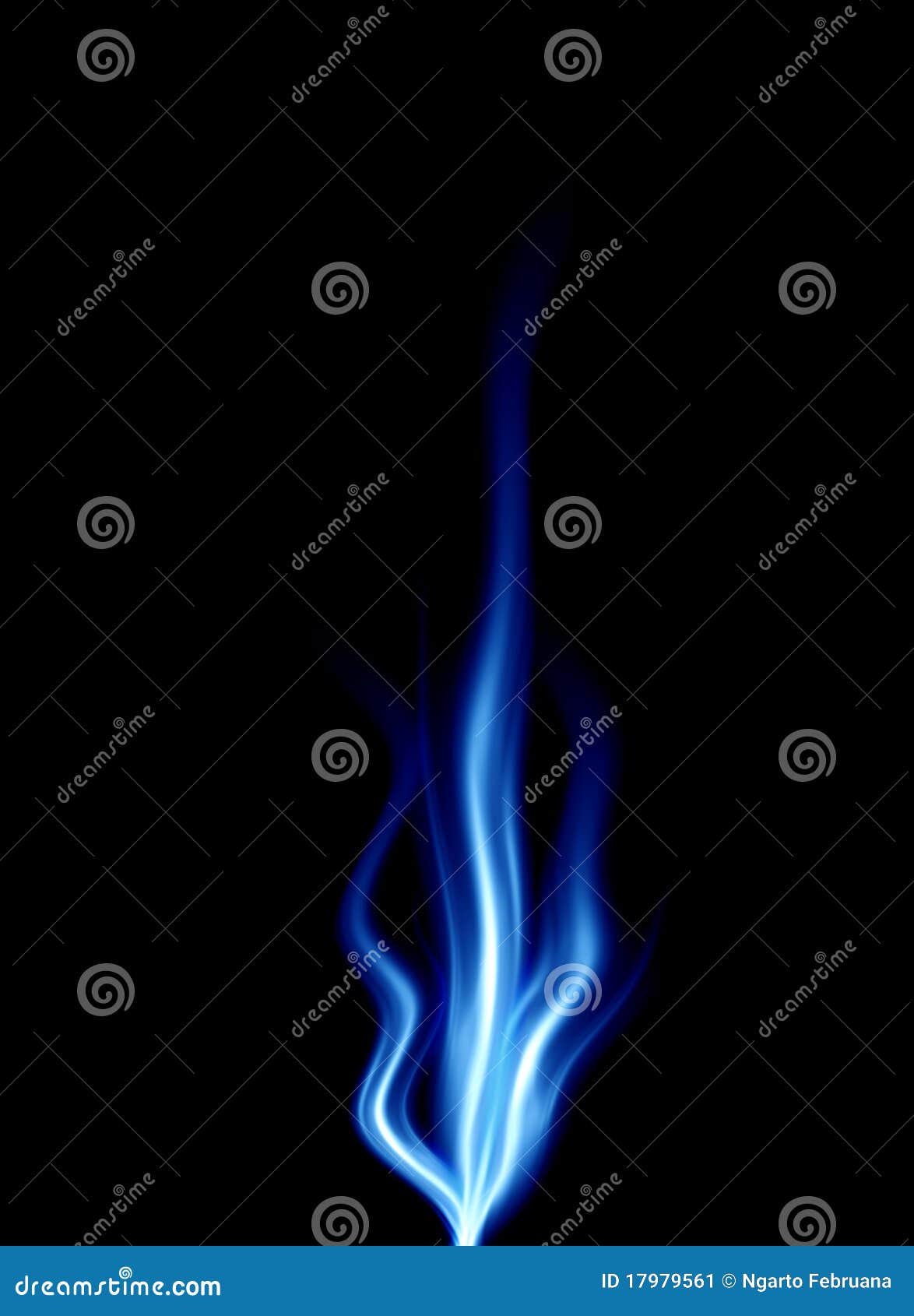 Llama azul/fuego imagen de archivo. Imagen de wallpaper - 17979561