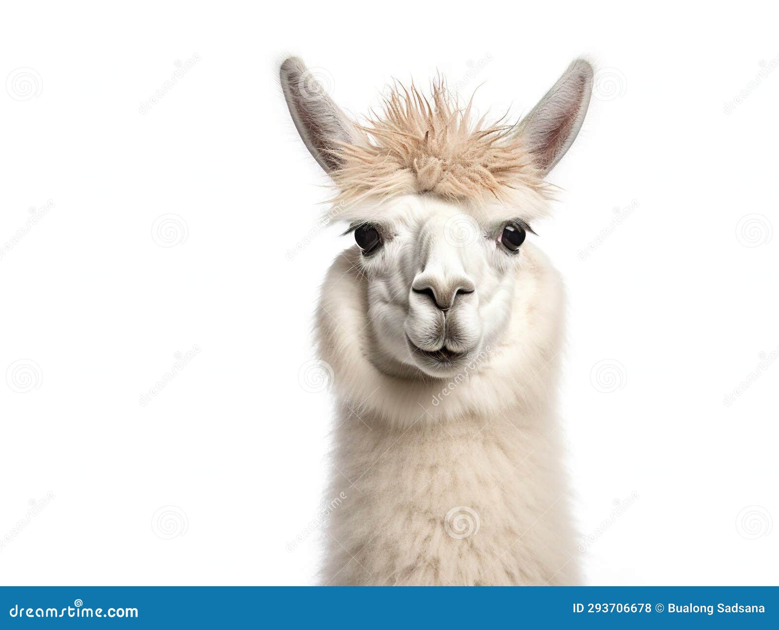 Ai Generated Illustration Wildlife Concept of Llama Stock Illustration ...