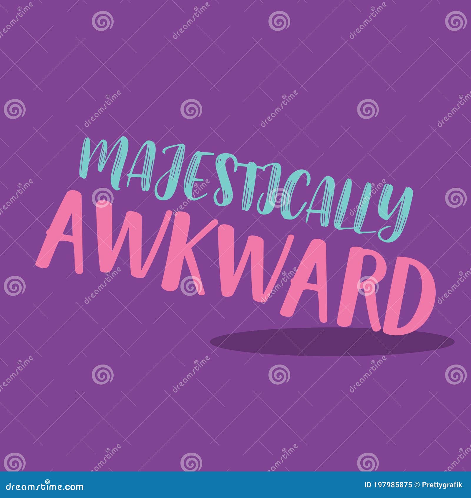 Cartoon Awkward Master Looks At The Swollen Red Finger, Which He Hit ...