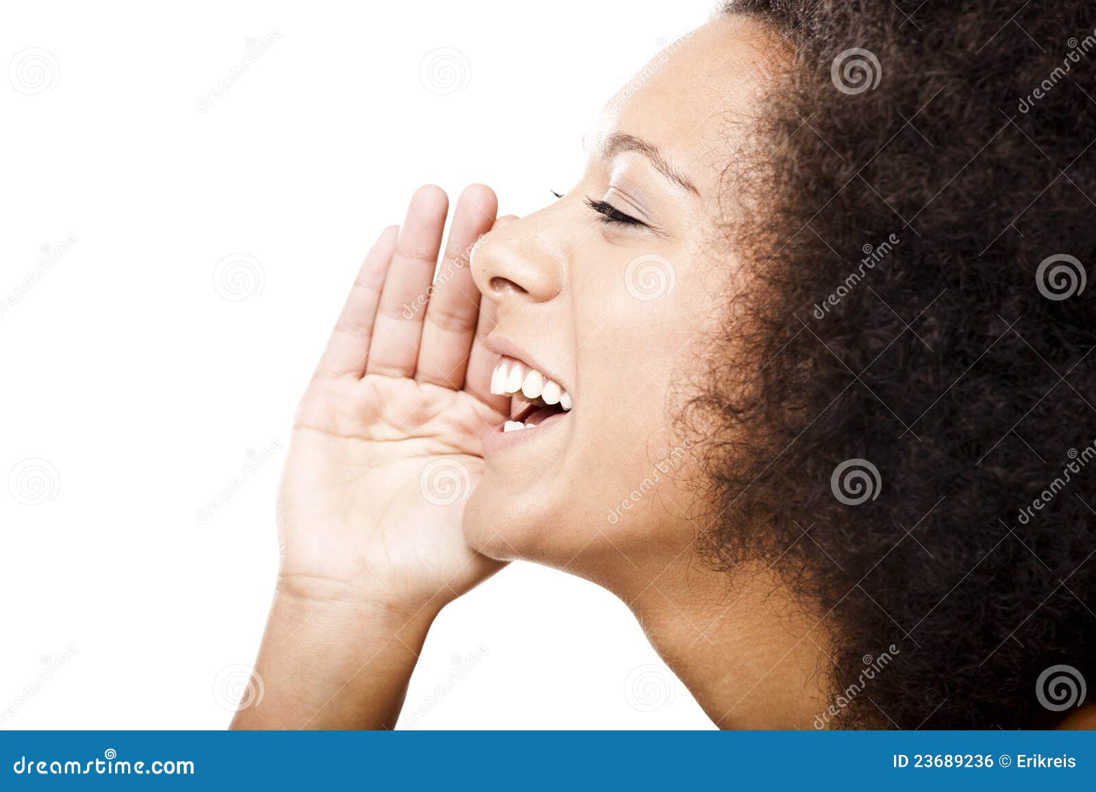 Llamada alguien foto de archivo. Imagen de africano, aislado - 23689236