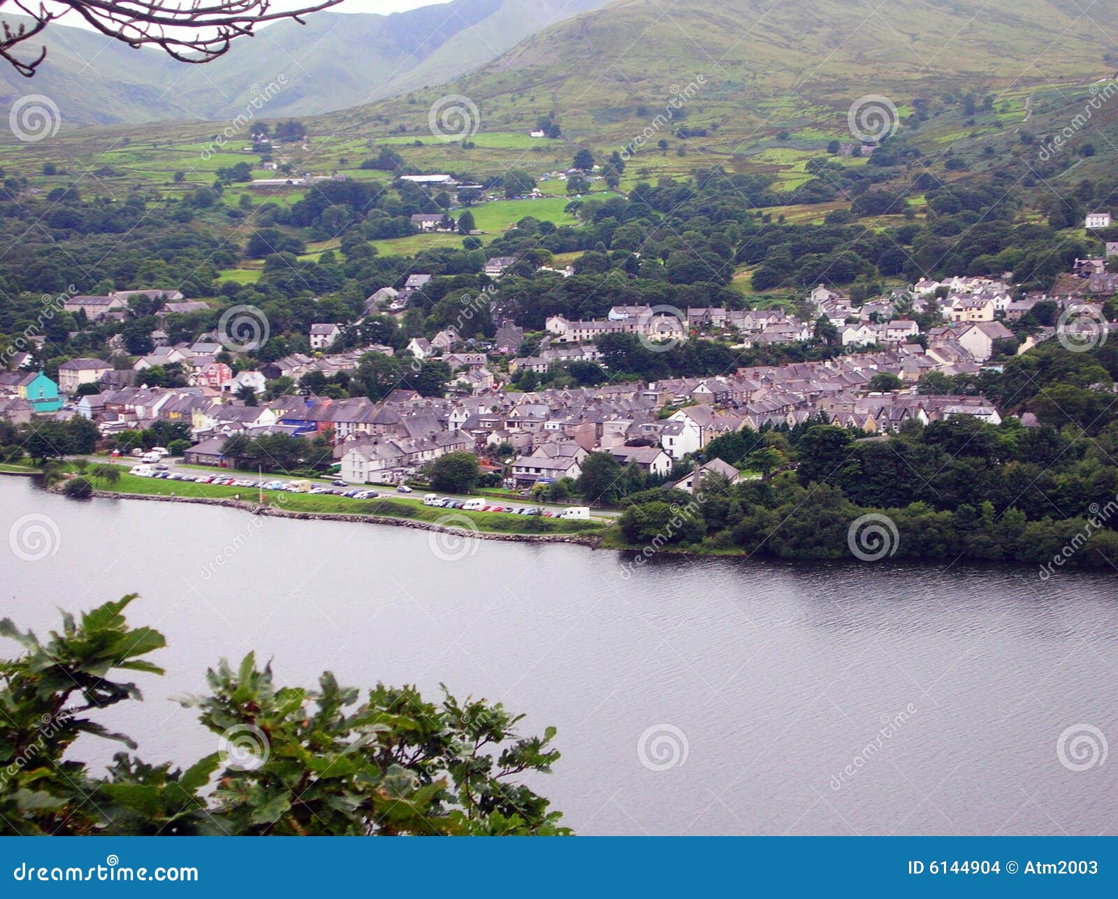 Llanberis - Wales Landscape Stock Photo - Image of lakes, left: 6144904