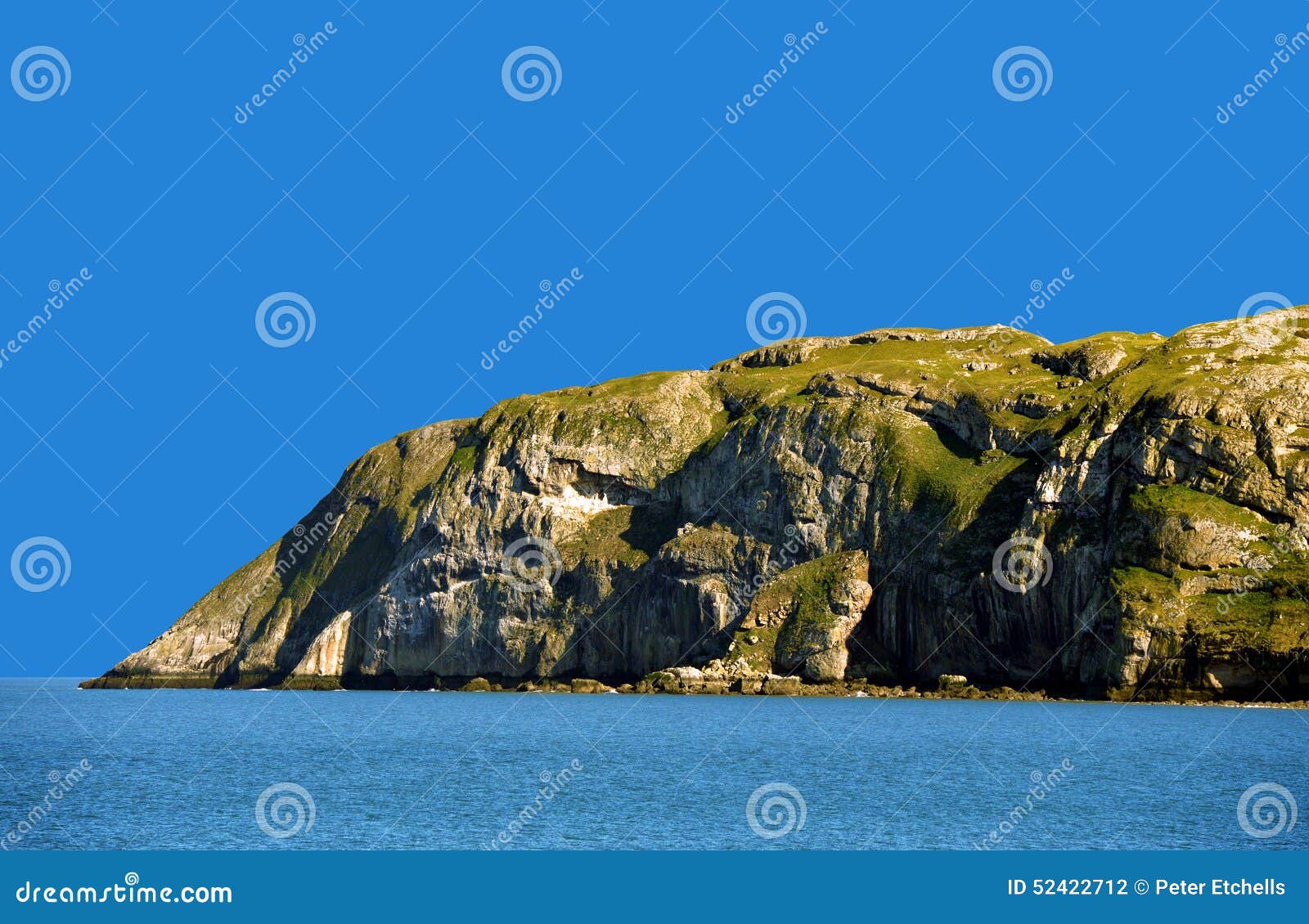 Llandudno Little Orme stock photo. Image of coast, headland - 52422712