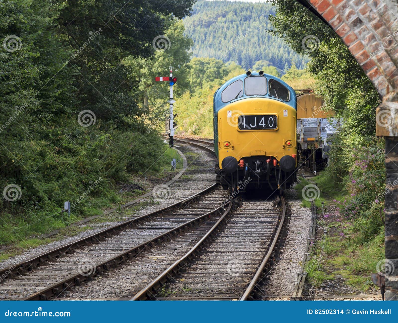 Llangollen Heritage Railway Editorial Stock Image - Image of loco ...