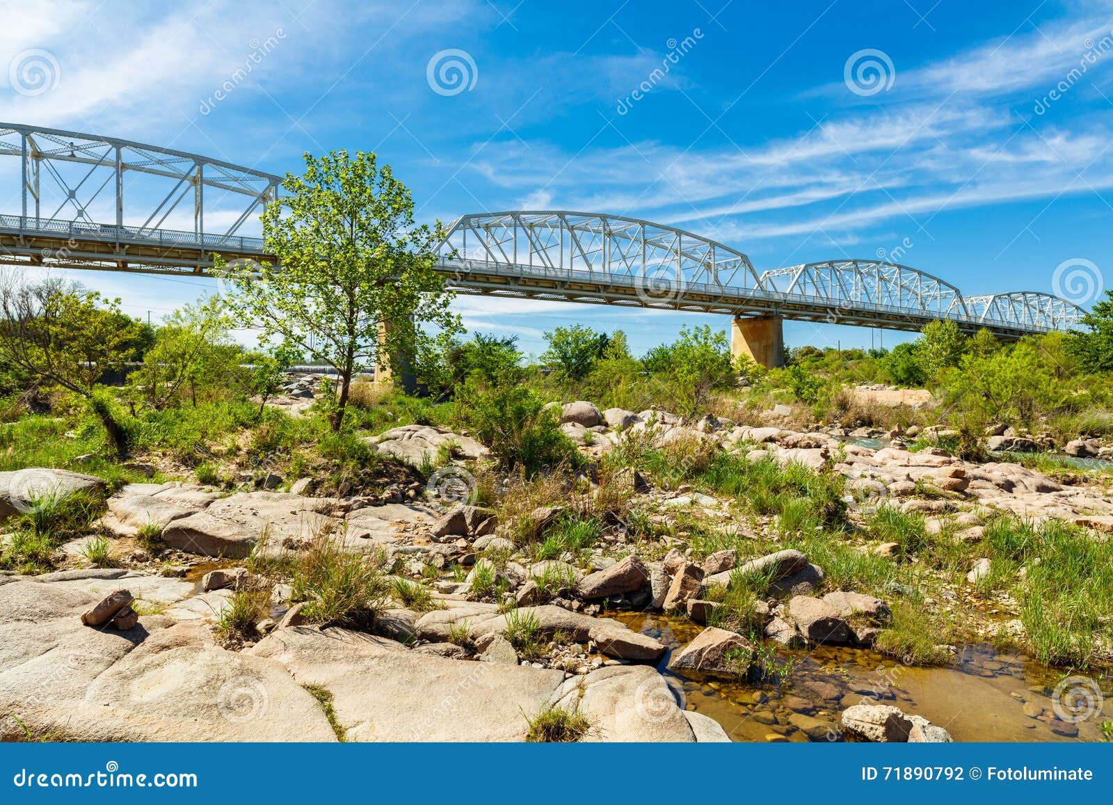 Llano Texas Bridge stock photo. Image of highway, overpass - 71890792
