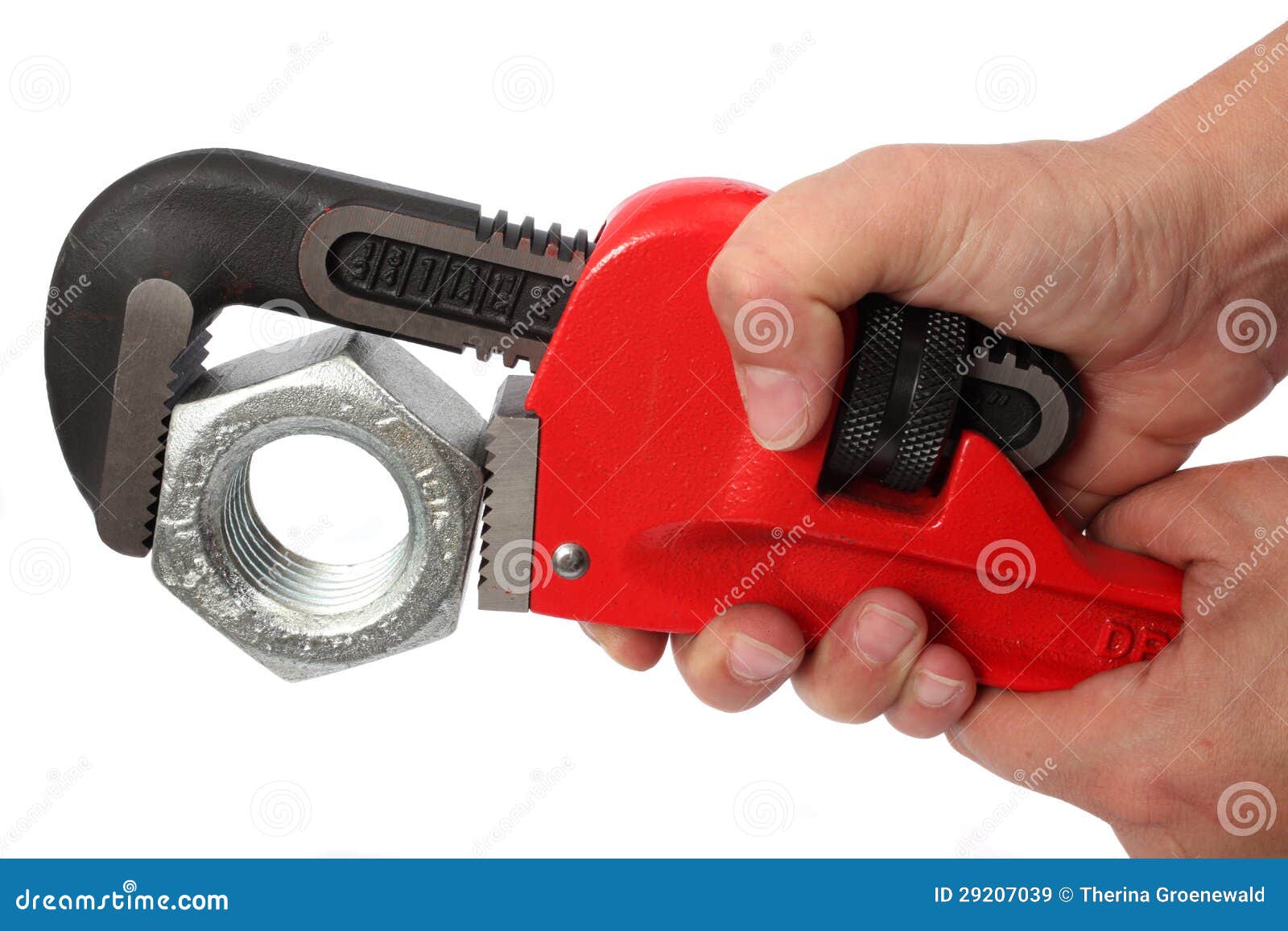 Llave y tuerca imagen de archivo. Imagen de tuerca, llave - 29207039