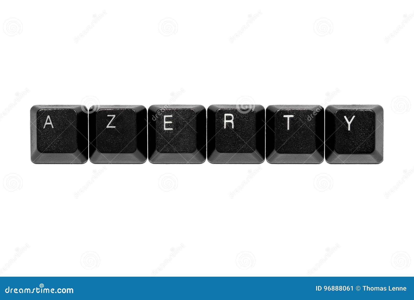 Llaves De Teclado Del Azerty Imagen de archivo - Imagen de negocios ...