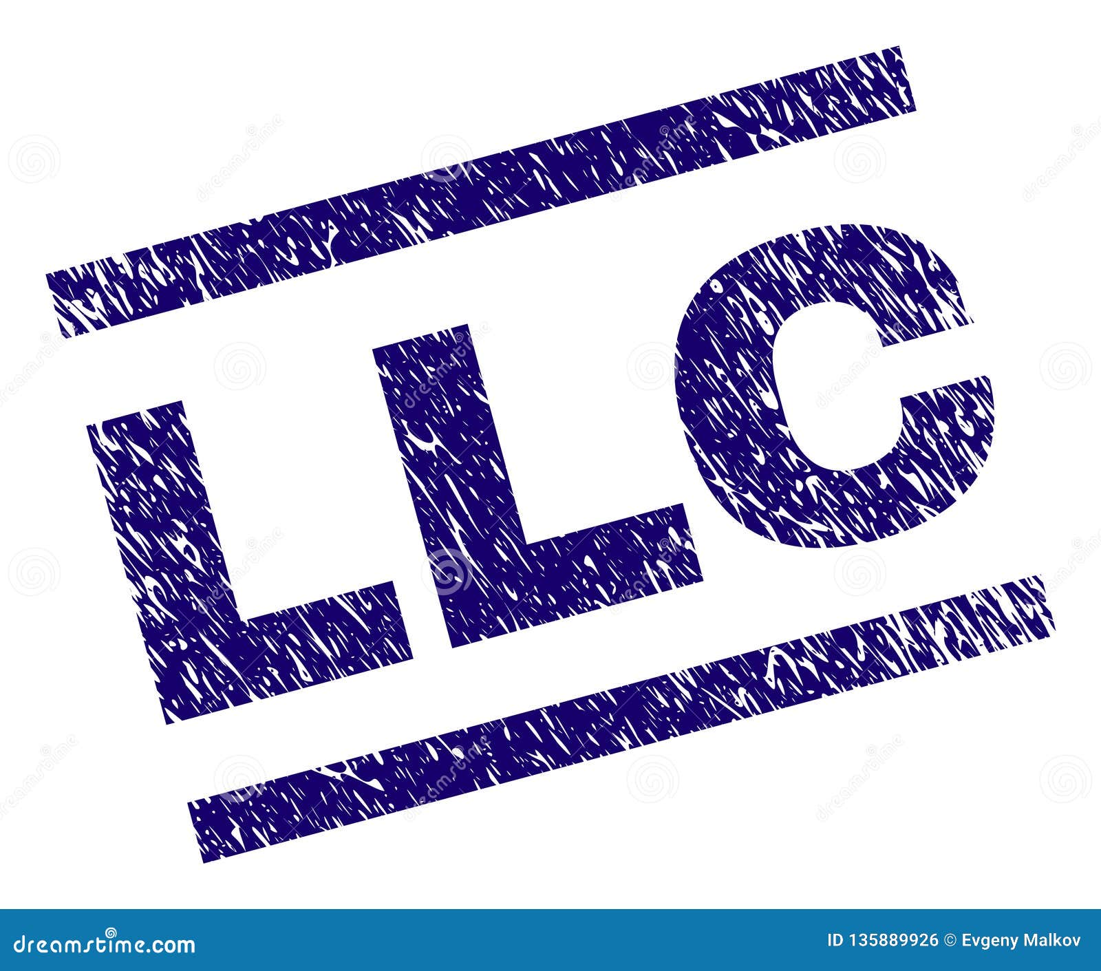 Grunge Textured LLC Stamp Seal Stock Vector - Illustration of stamp ...