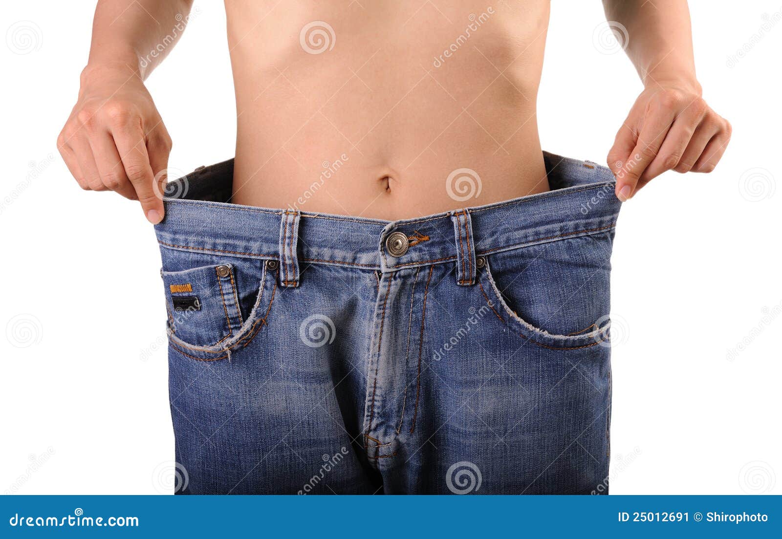 Llegó a ser delgado imagen de archivo. Imagen de salud - 25012691