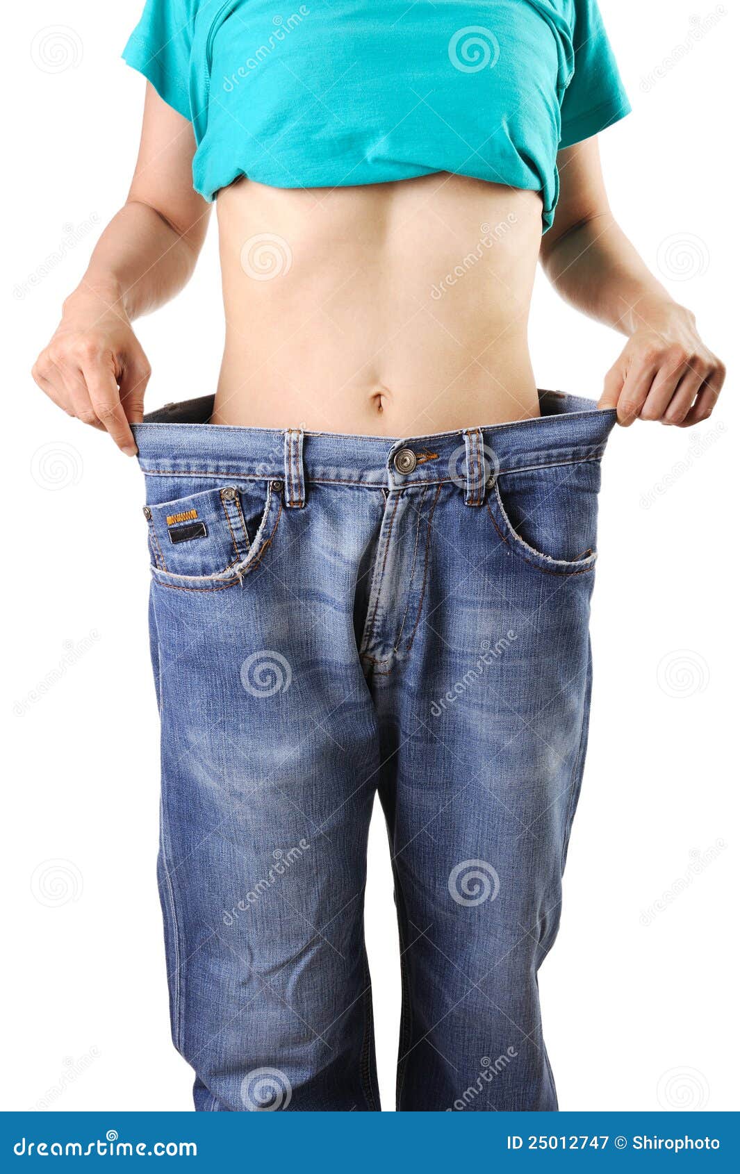 Llegó a ser delgado imagen de archivo. Imagen de alcance - 25012747