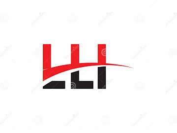 LLI Letter Initial Logo Design Stock Vector - Illustration of mark ...