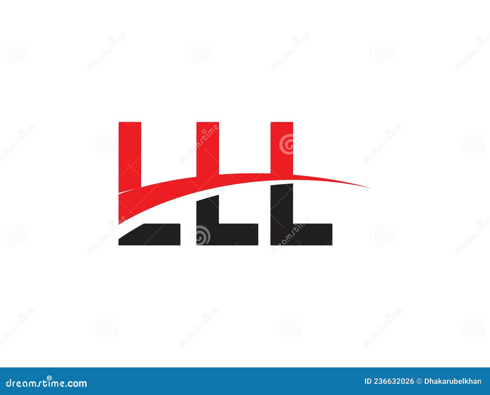 LLL Letter Initial Logo Design Stock Vector - Illustration of logotype ...