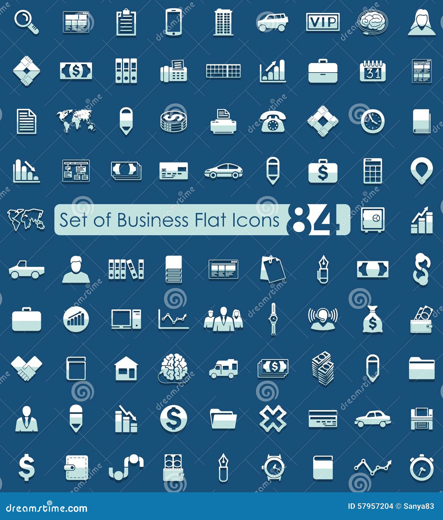 Llll delle icone illustrazione vettoriale. Illustrazione di disegno ...