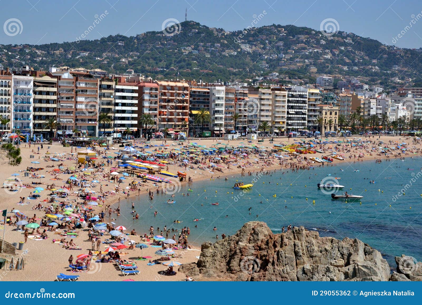 Lloret De Mar in Costa Brava, Catalonia, Spain Editorial Photography ...