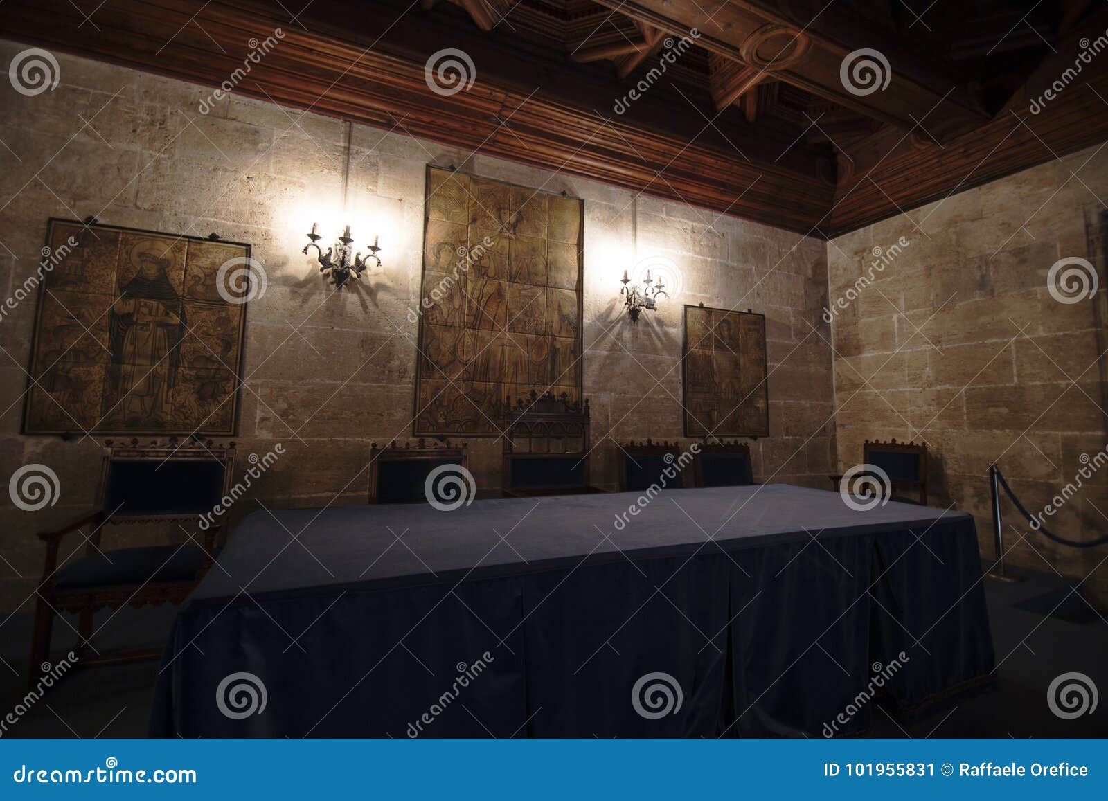Llotja De La Seda in Valencia Stock Image - Image of marketplace ...
