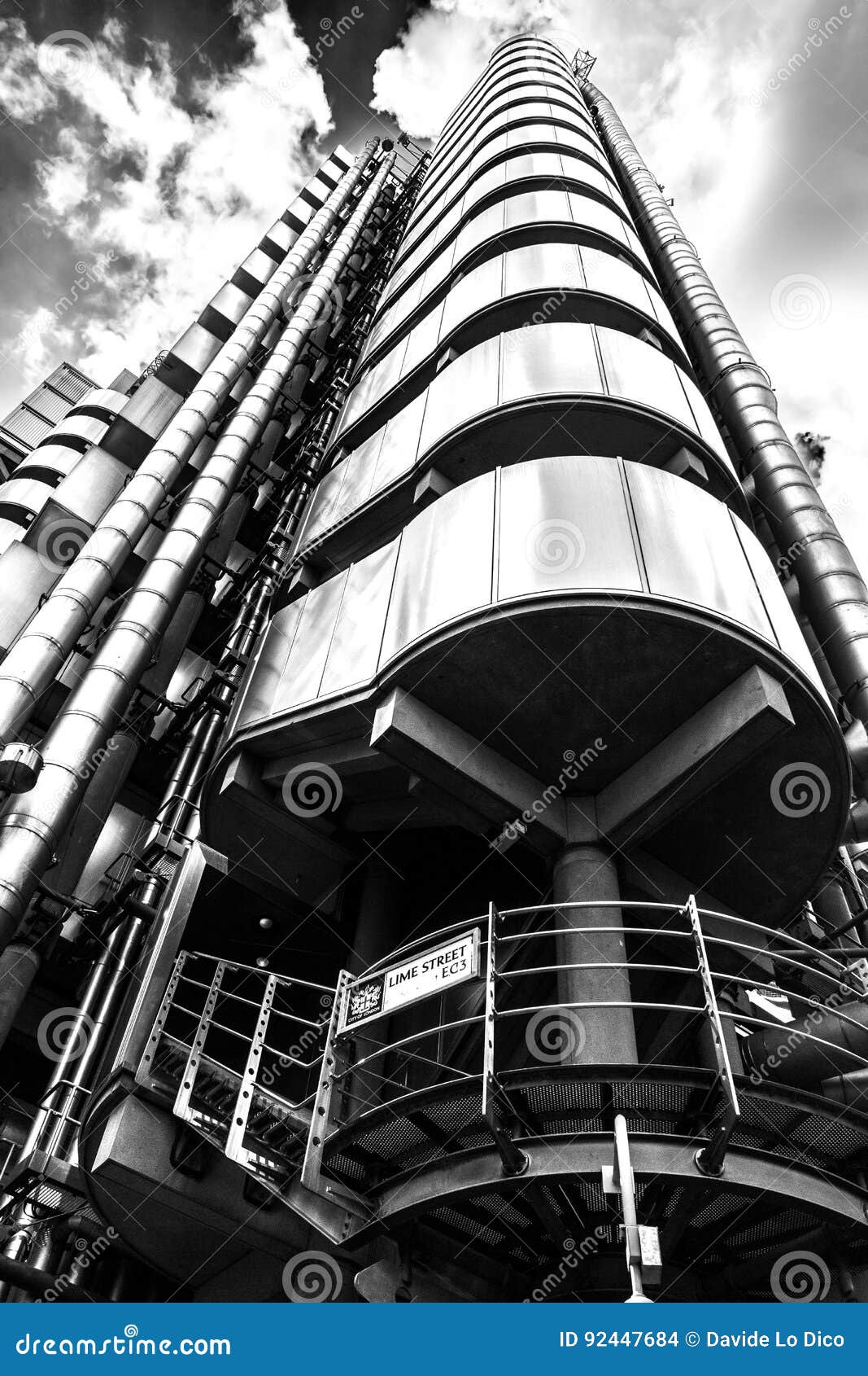 The Lloyd`s Building, Also Known As The Inside-Out Building Editorial ...