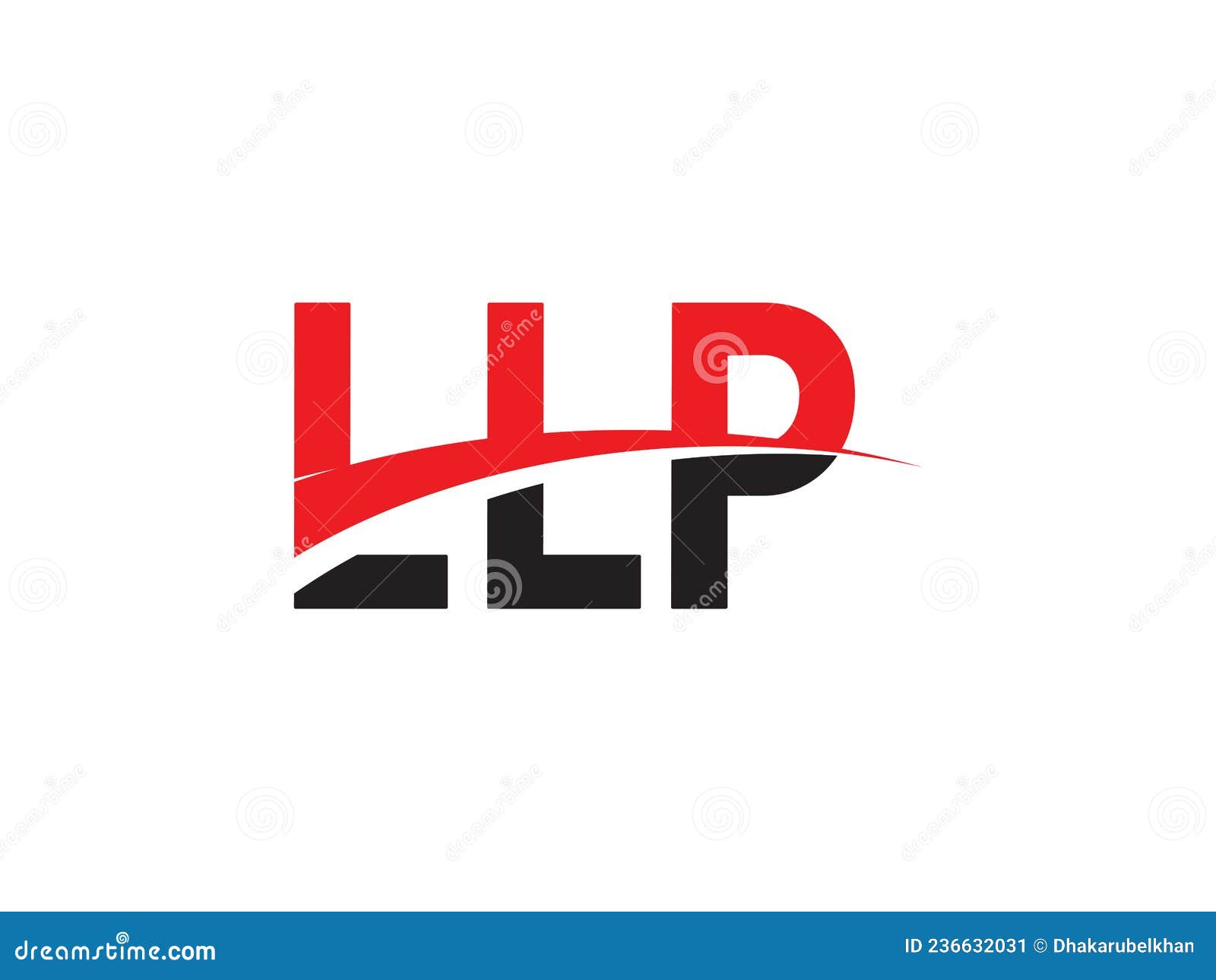 LLP Letter Initial Logo Design Stock Vector - Illustration of creative ...