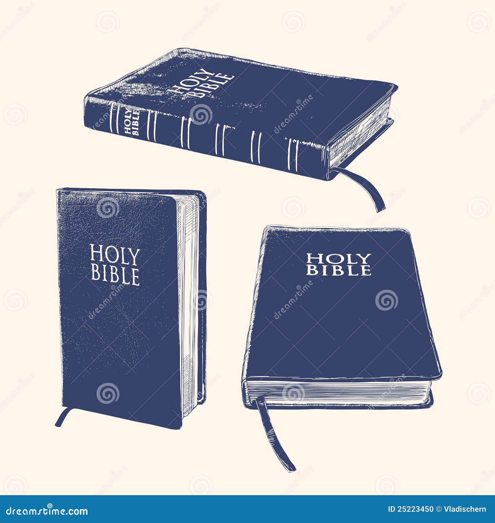 Llustration Del Vector De La Biblia Ilustración del Vector ...