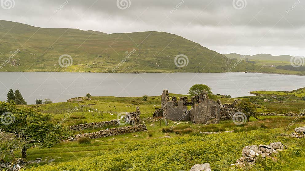 Llyn Cwmystradllyn, Wales, UK Stock Photo - Image of derelict, llyn ... Llyn Cwmystradllyn, Wales, UK Stock Photo - Image of derelict, llyn ...