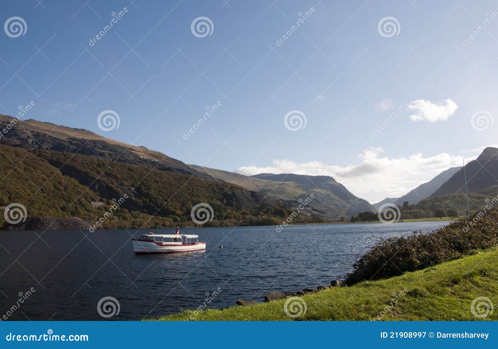Llyn Padarn Llanberis Lake stock image. Image of padarn - 21908997