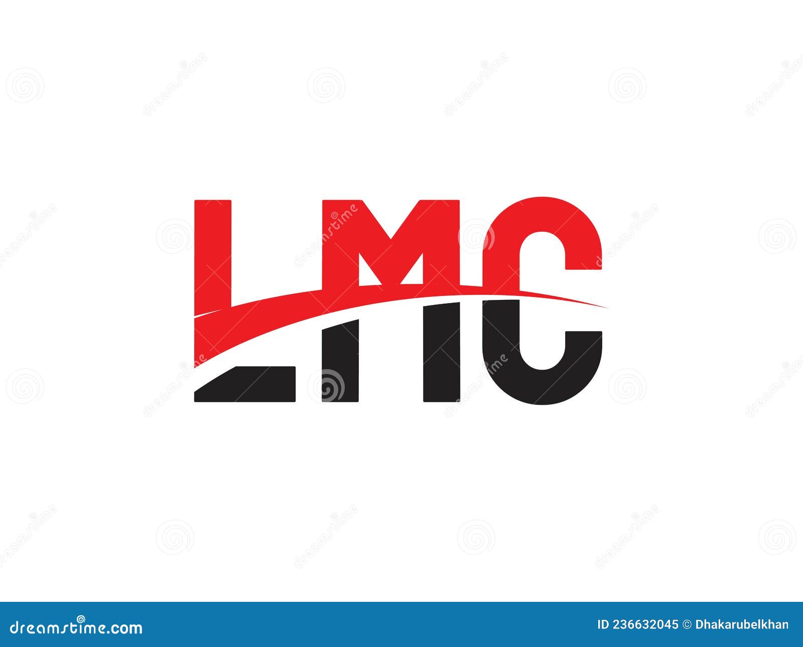 LMC Letter Initial Logo Design Stock Vector - Illustration of logo ...