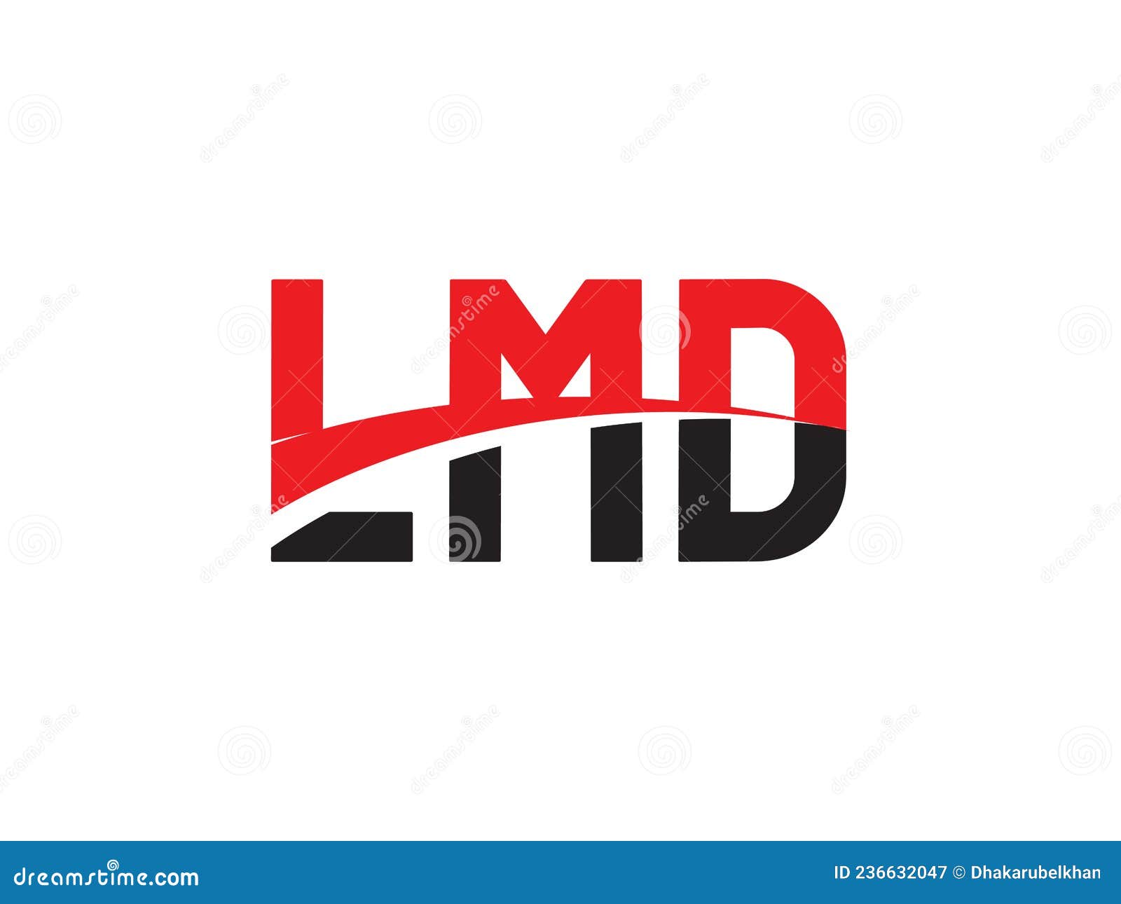 LMD Letter Initial Logo Design Stock Vector - Illustration of business ...