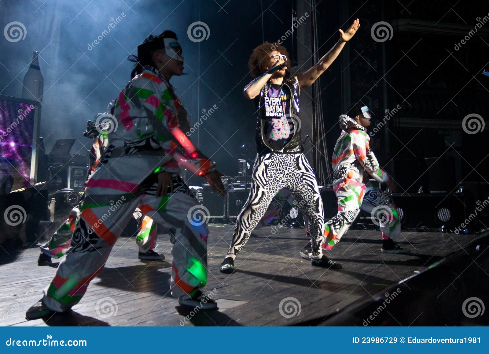 LMFAO Performing Live At Coliseu De Lisboa Editorial Photo ...