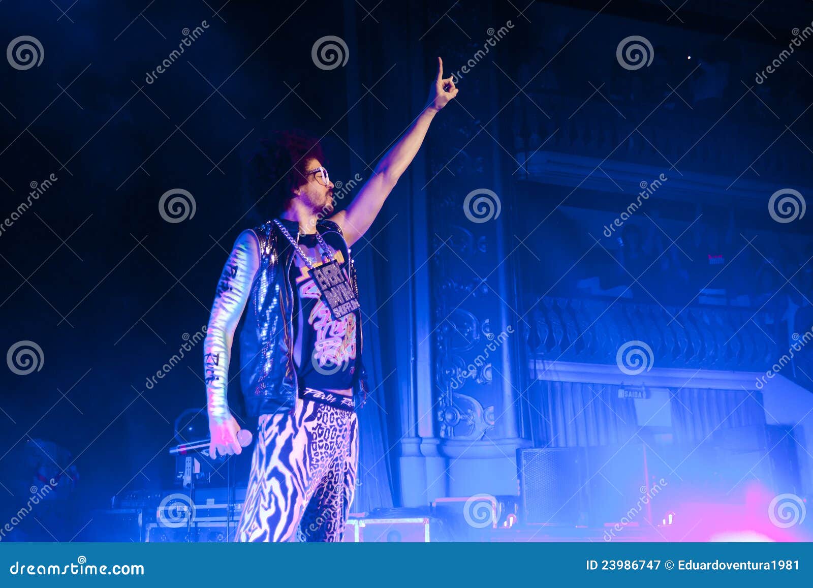 LMFAO Performing Live at Coliseu De Lisboa Editorial Photography ...