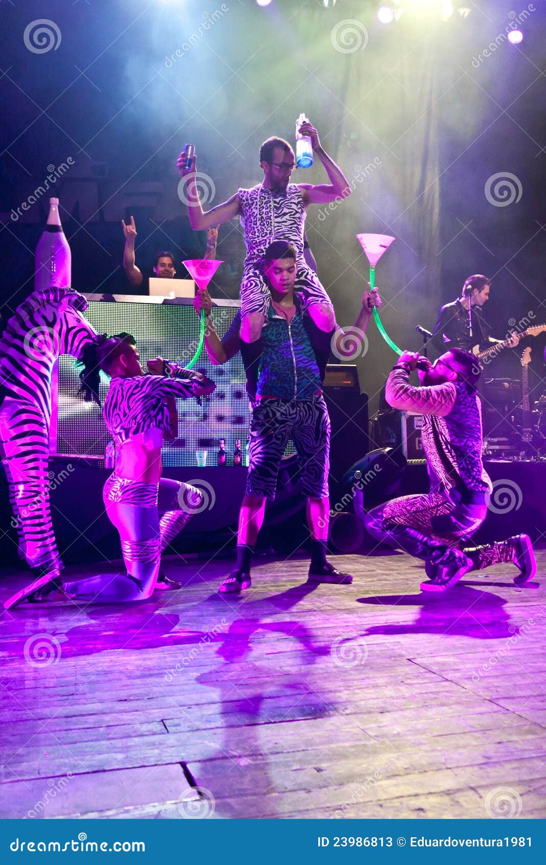 LMFAO Performing Live at Coliseu De Lisboa Editorial Stock Photo ...