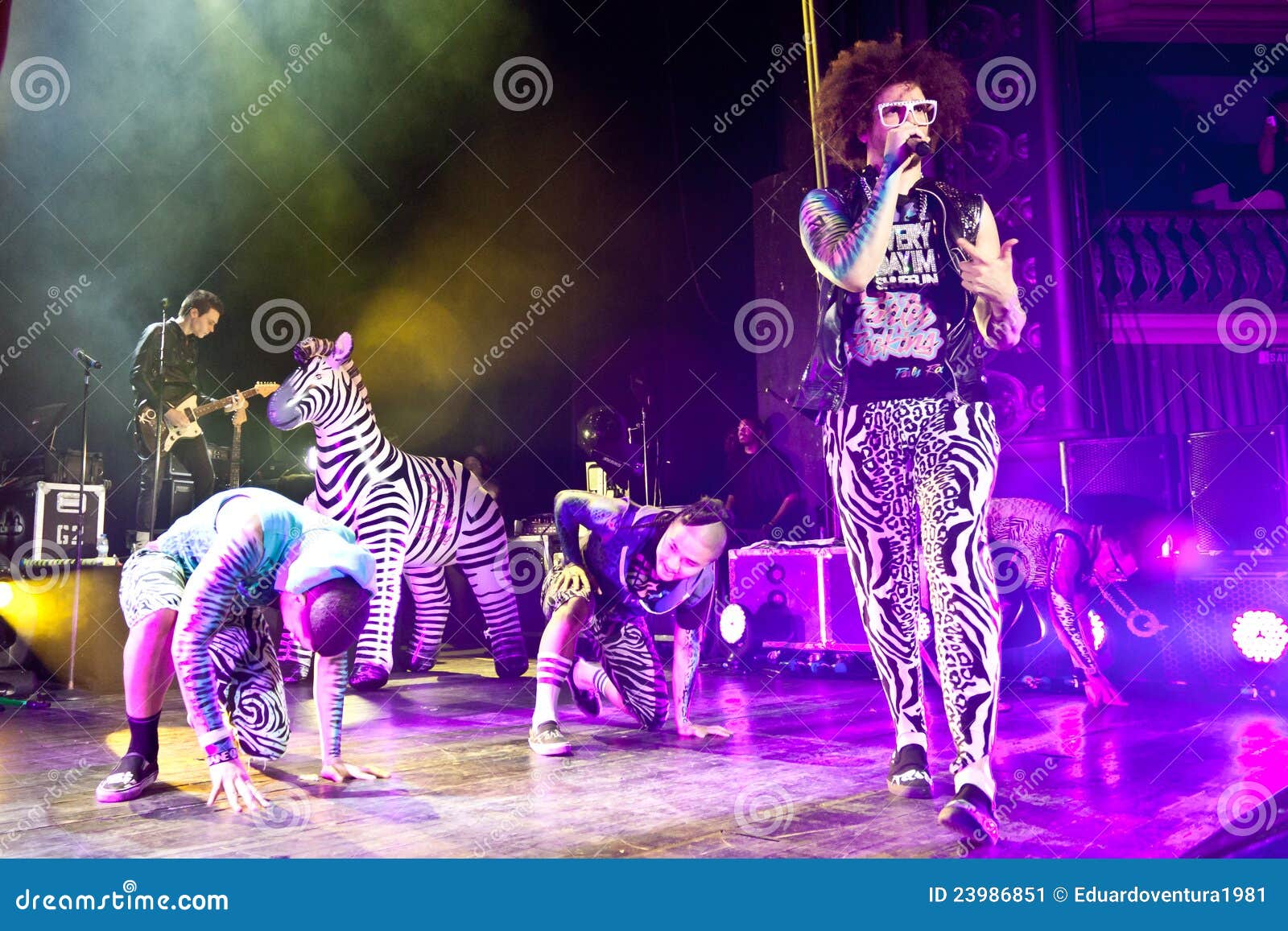 LMFAO Performing Live at Coliseu De Lisboa Editorial Photo - Image of ...