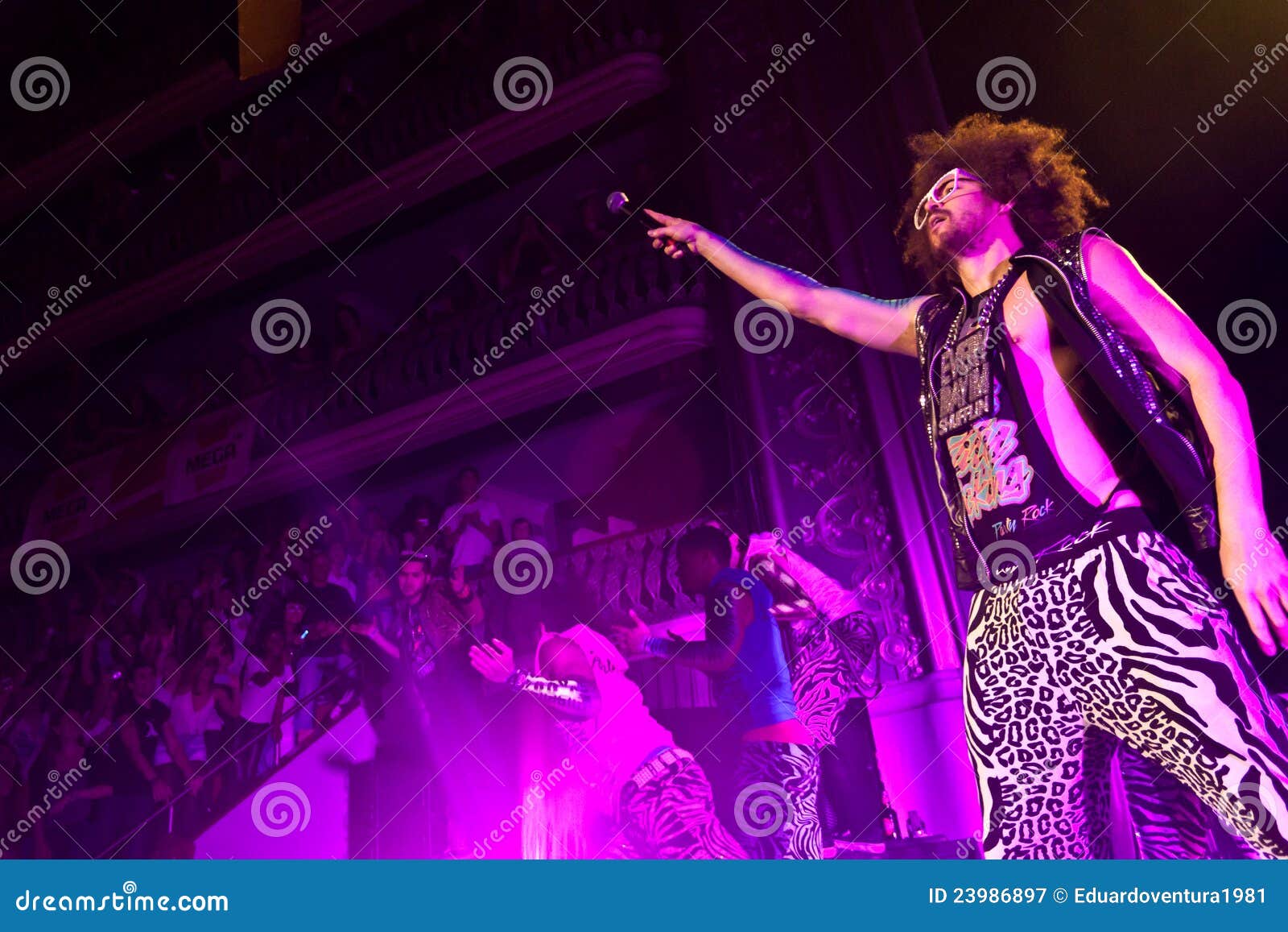 LMFAO Performing Live at Coliseu De Lisboa Editorial Photography ...