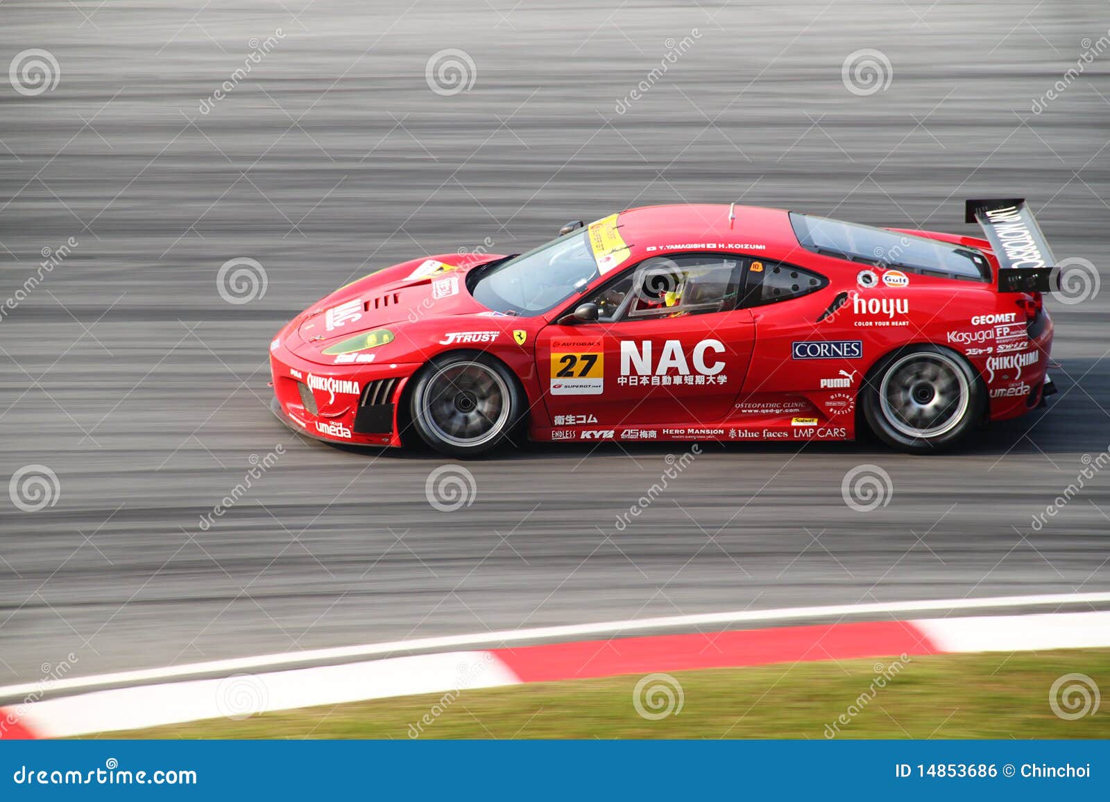 LMP Ferrari 27, SuperGT 2010 Editorial Photo - Image of international ...
