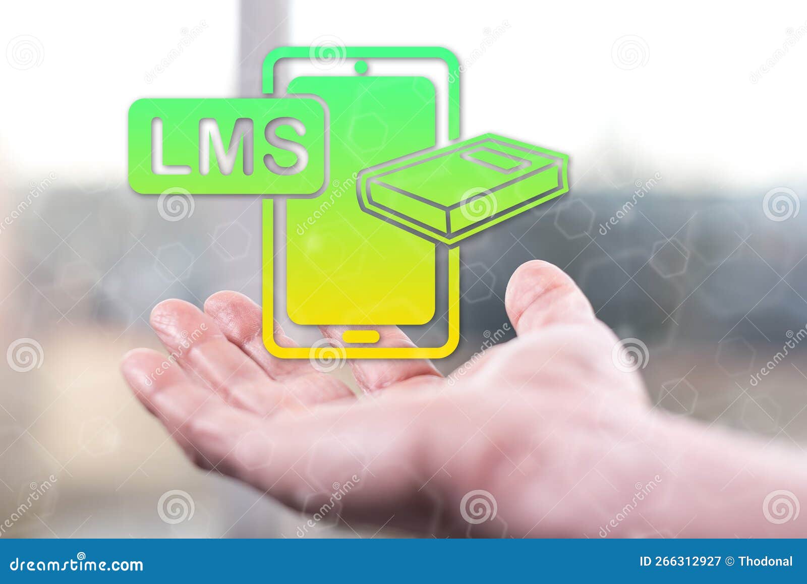 Concept of lms stock image. Image of qualification, software - 266312927