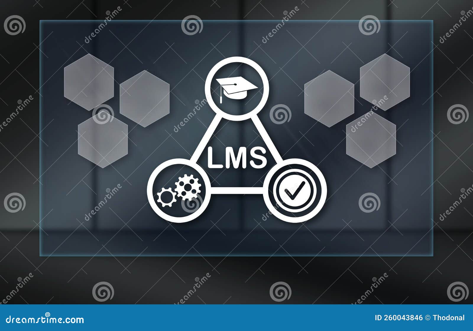 Concept of lms stock illustration. Illustration of system - 260043846