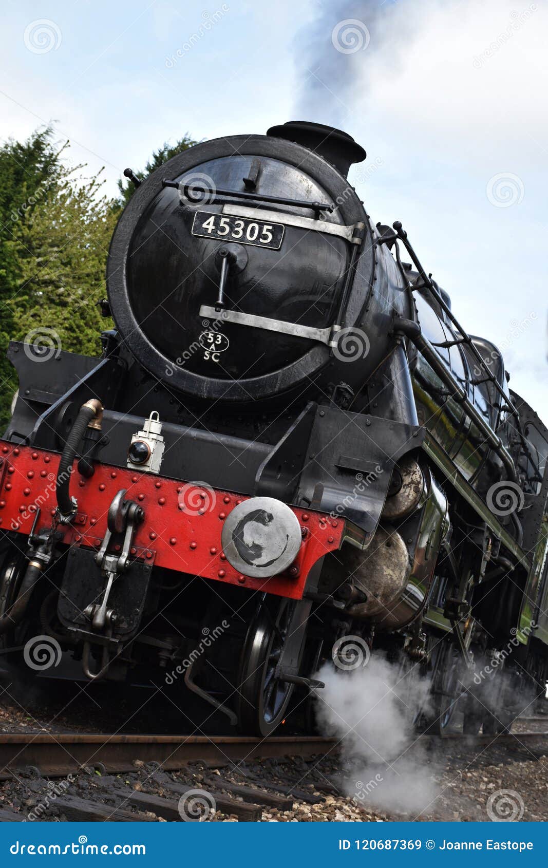 45305 LMS 5305 Et BR 45305 Construit Par Armstrong Whitworth Chez Newc ...