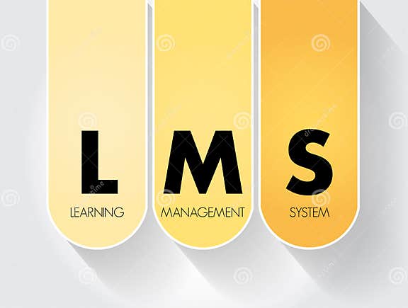 LMS - Learning Management System Acronym, Software Application for the ...