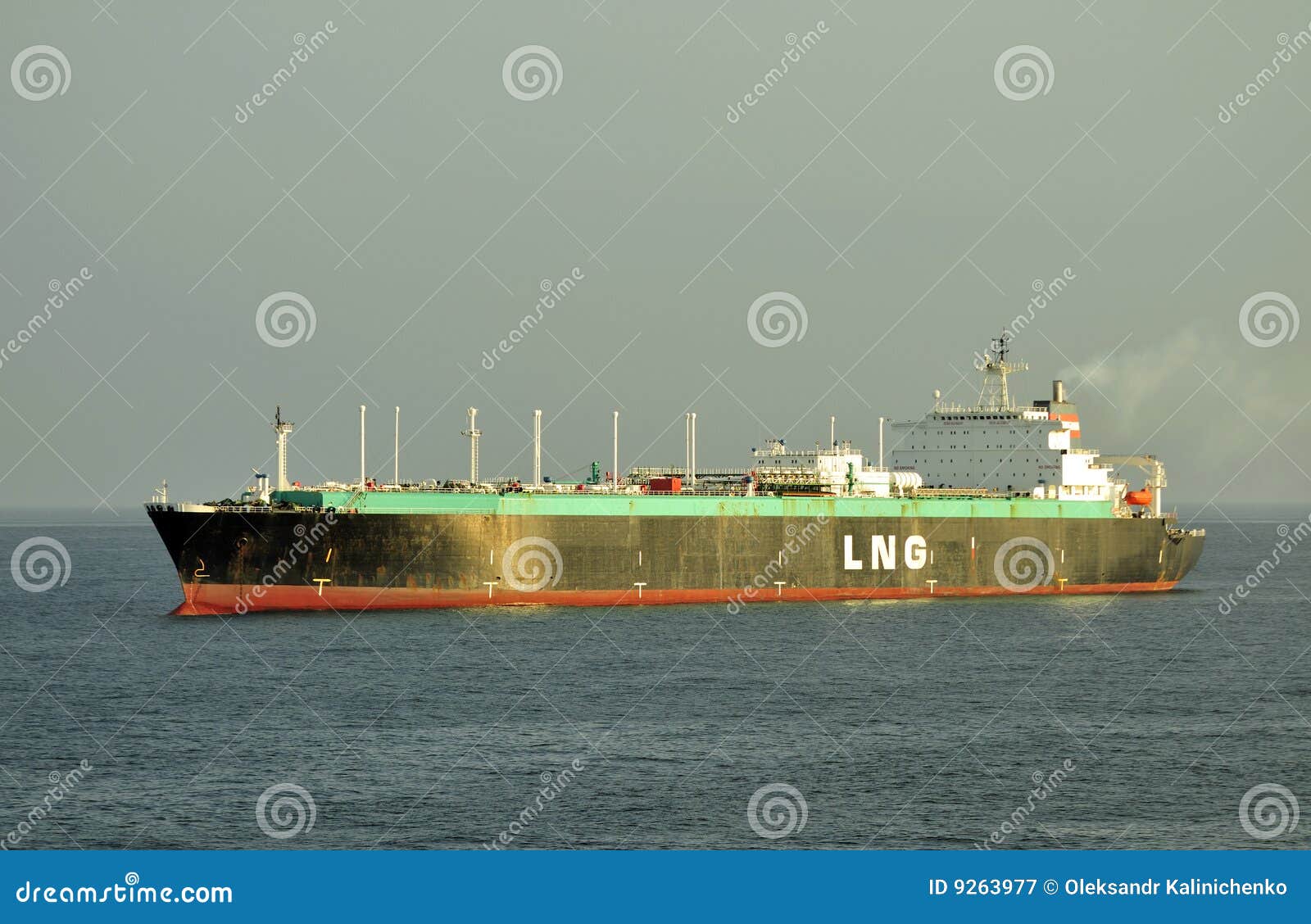 LNG Carrier Ship for Natural Gas Stock Image - Image of clouds, harbor ...