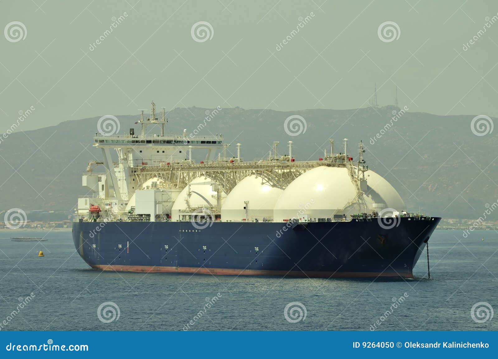 LNG Carrier Ship for Natural Gas Stock Photo - Image of environment ...