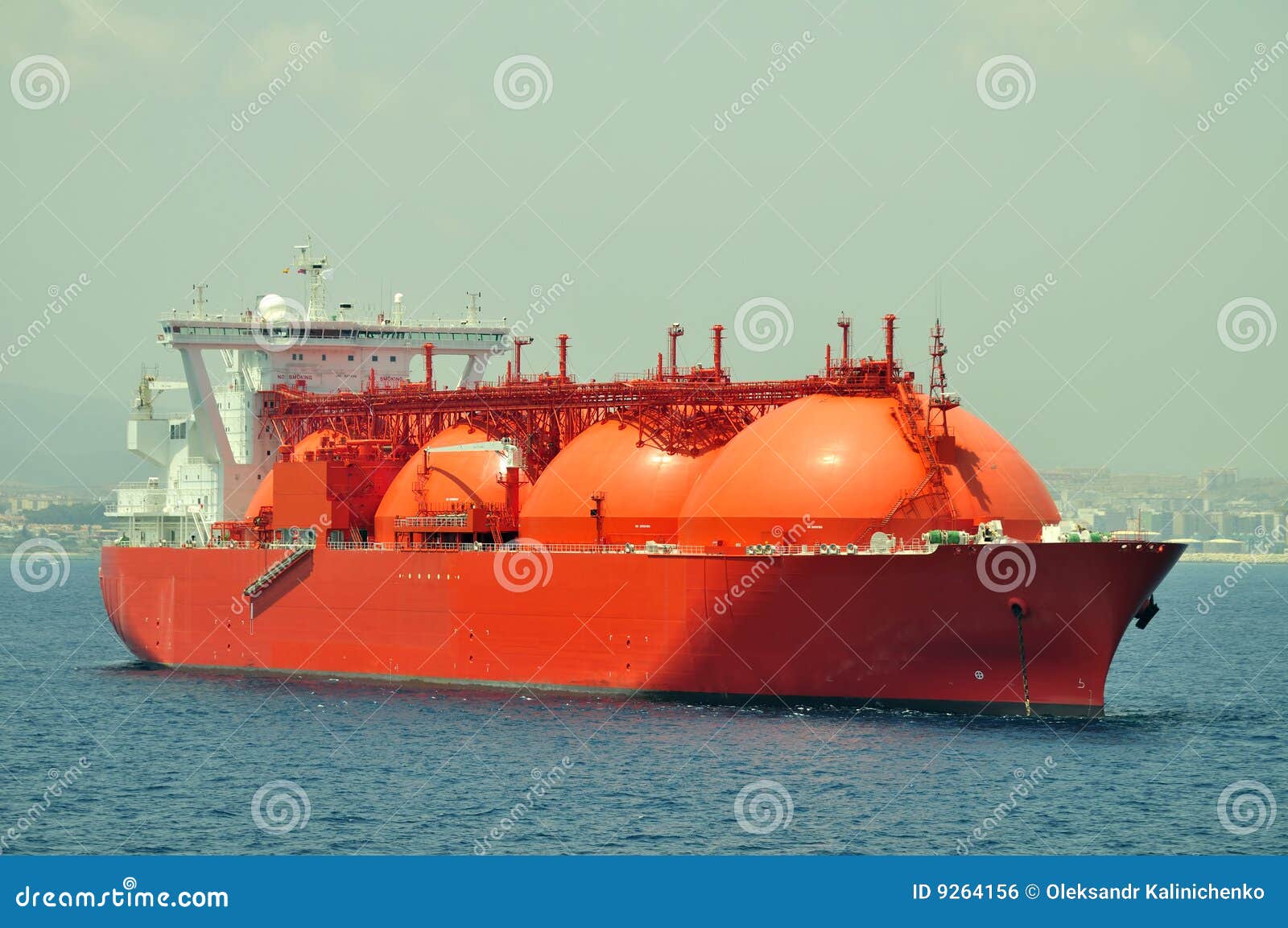 LNG Carrier Ship for Natural Gas Stock Photo - Image of cargo, freight ...