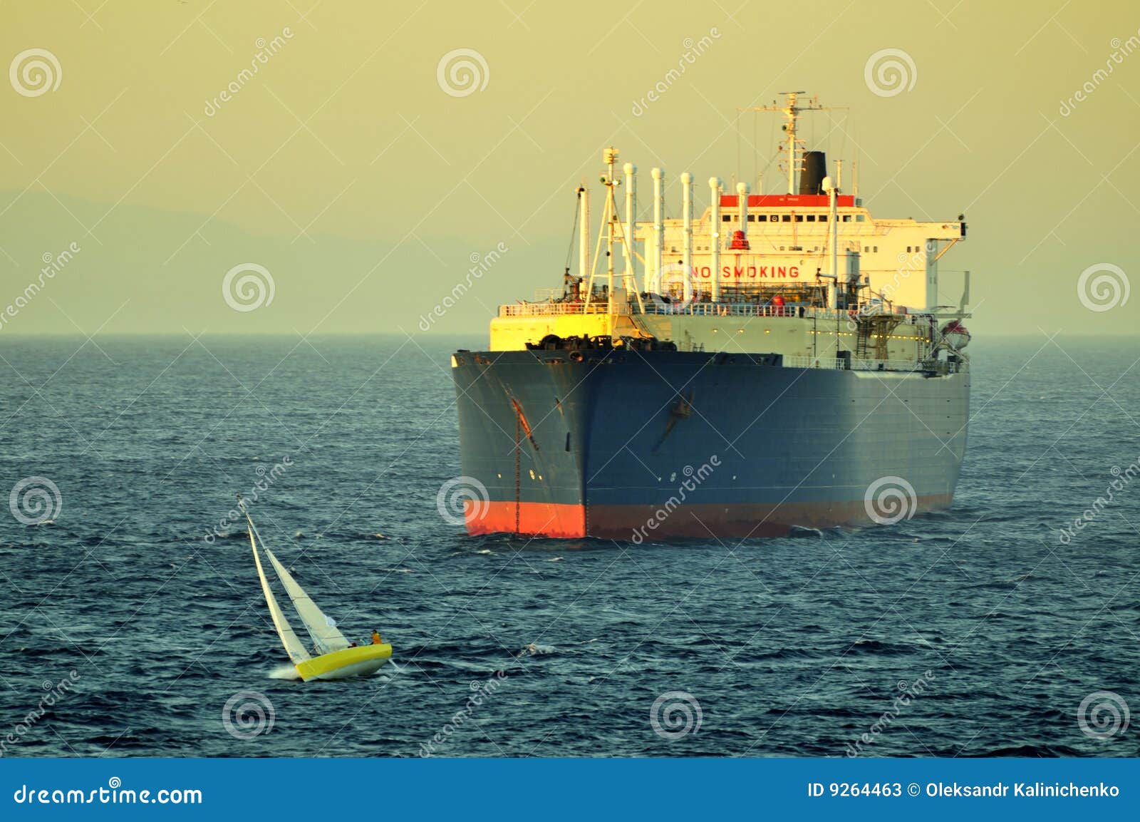 LNG Carrier Ship for Natural Gas Stock Image - Image of cargo ...